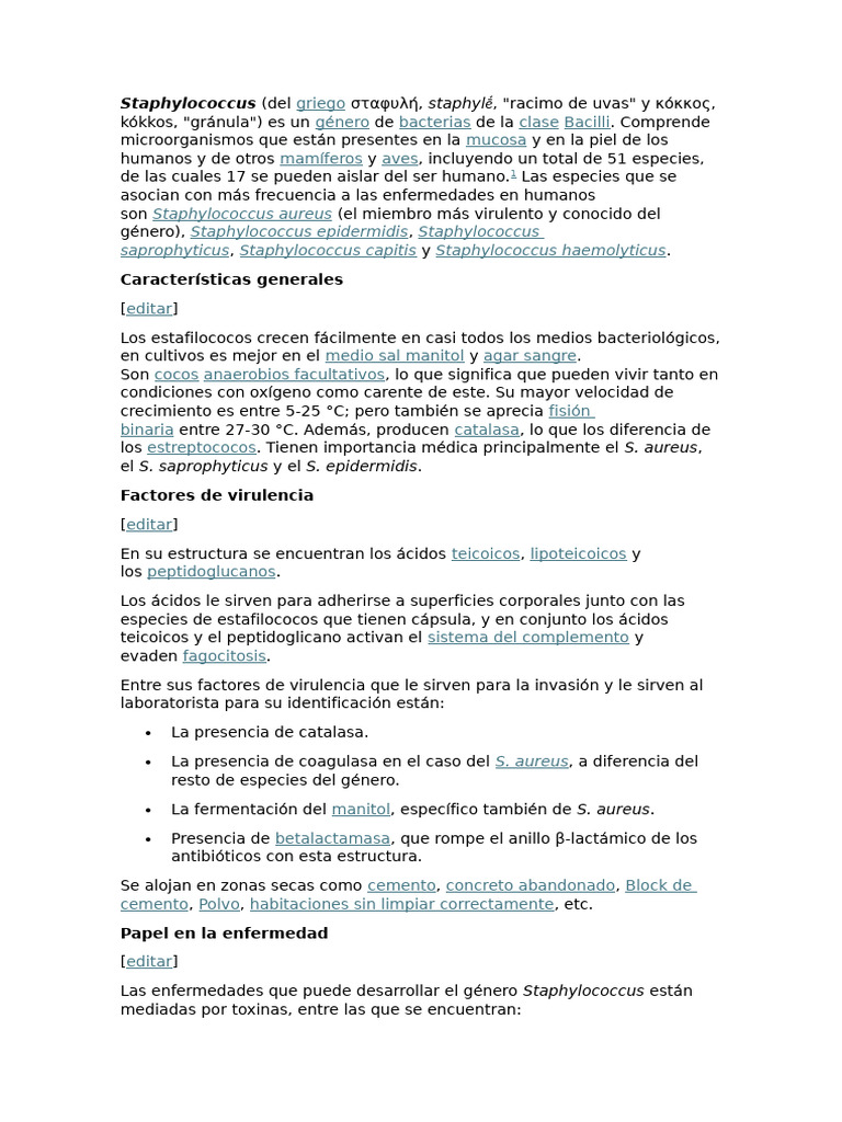 Staphy | PDF | Estafilococo | Staphylococcus Aureus
