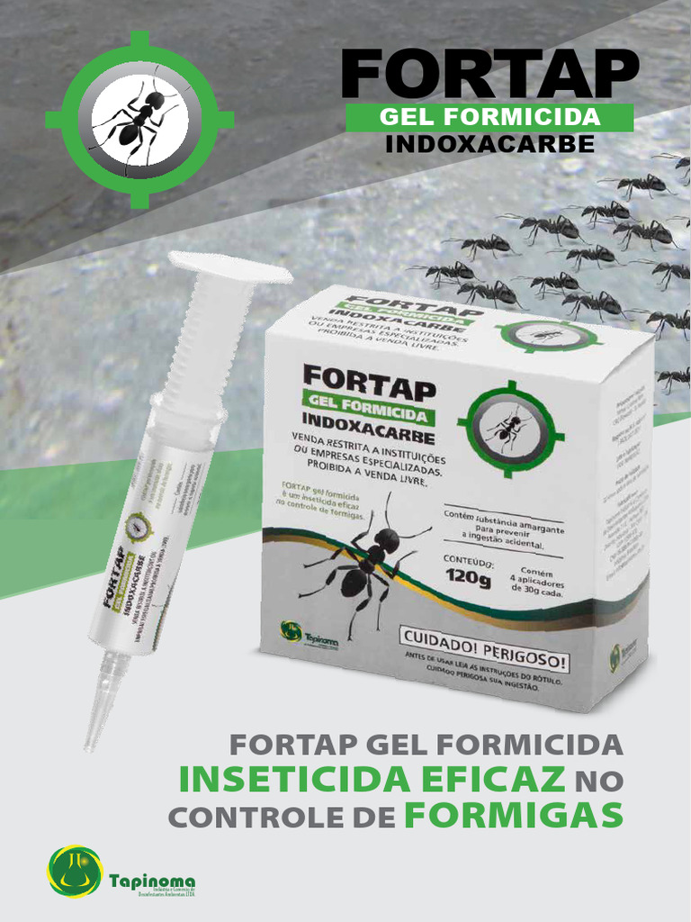 FORTAP GEL FORMICIDA (FT) | PDF | Incineração