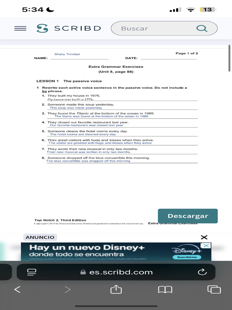 Huye y | PDF