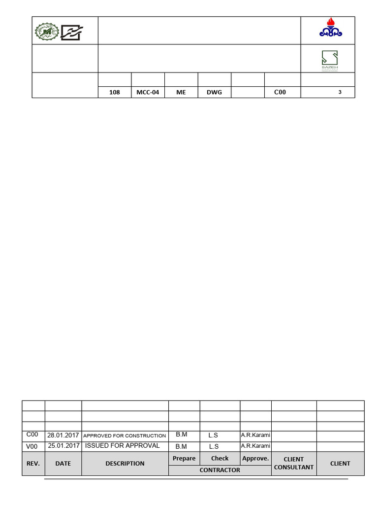VP 03 D 108 MCC 04 Me DWG C00 | PDF