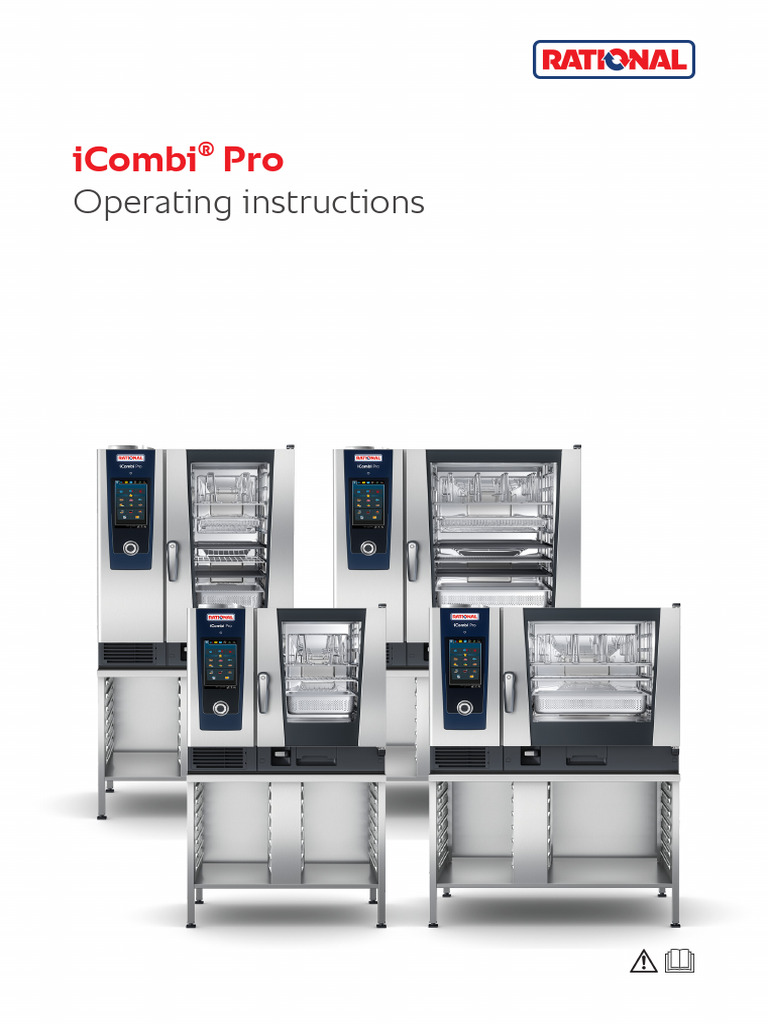 iCombi Pro Operating Instructions Guide | PDF | Cooking