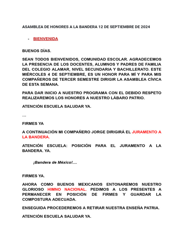 Asamblea 2 | PDF