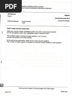BGCSE Mathematics Paper 2 2022 | PDF