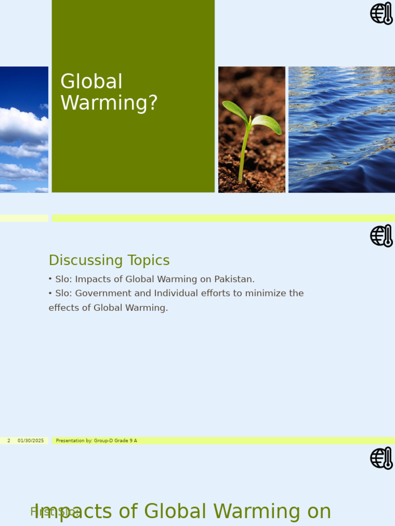 Global Warming | PDF | Climate Change | Agriculture