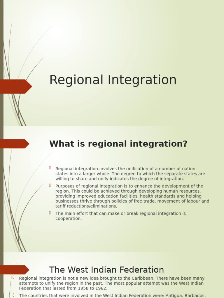 Understanding Caribbean Regional Integration | PDF | Economies | Trade