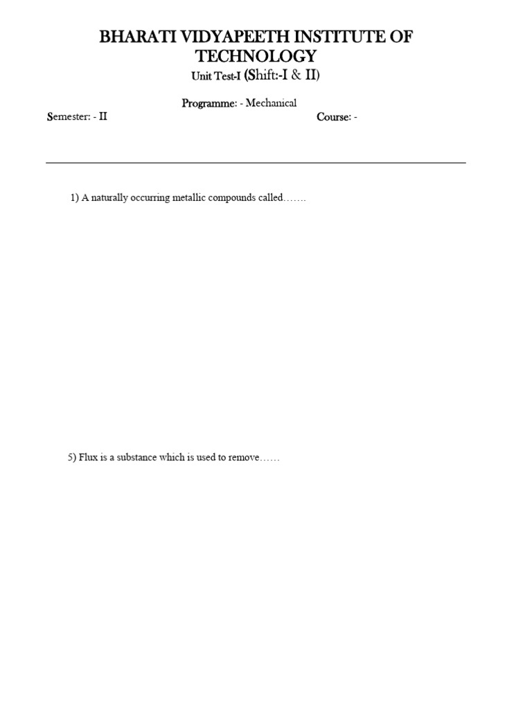 Me2i and Ce2i Applied Science Question Bank 2 | PDF | Yield ...