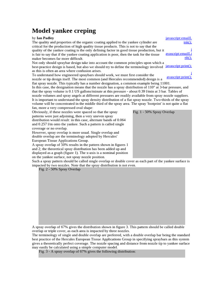 Model Yankee Creping | PDF | Drop (Liquid) | Steam