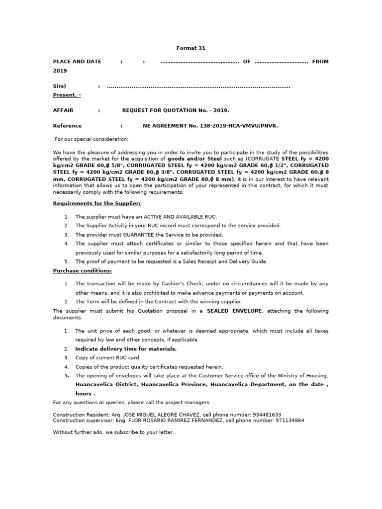 REQUEST STEEL ROD | PDF | Steel | Wire