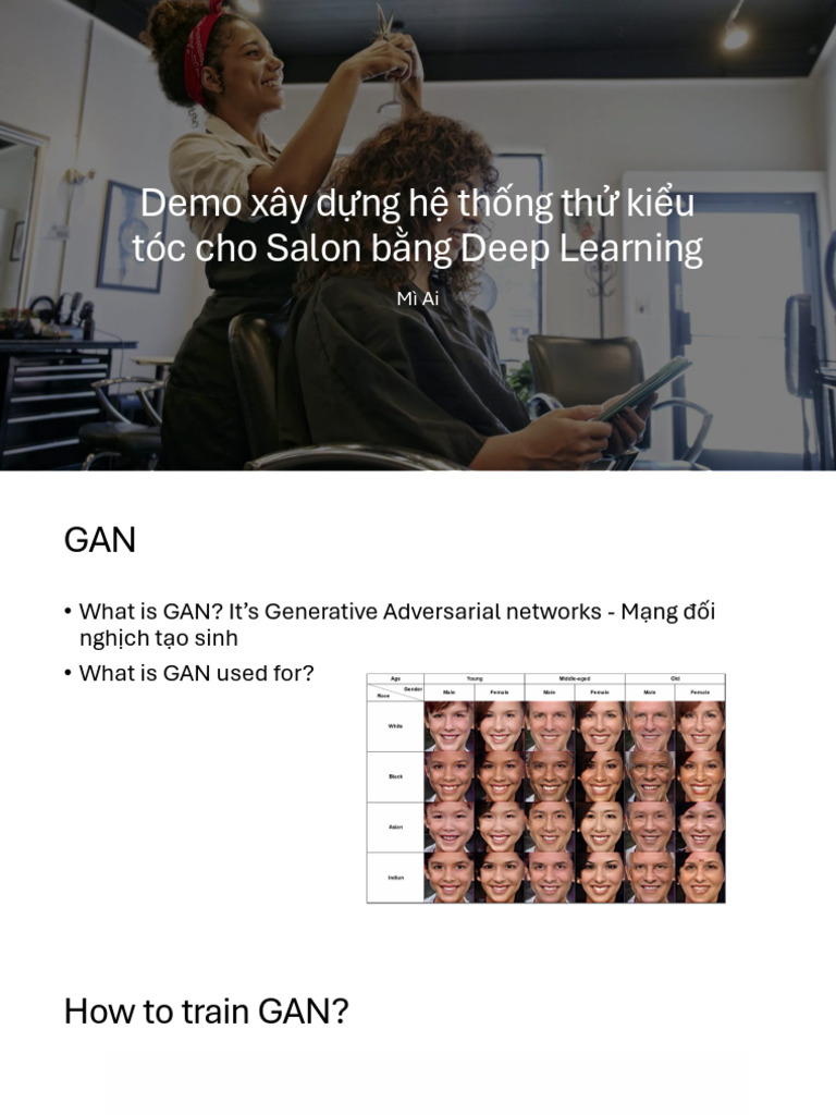 Deep Learning Hair Style System Demo | PDF
