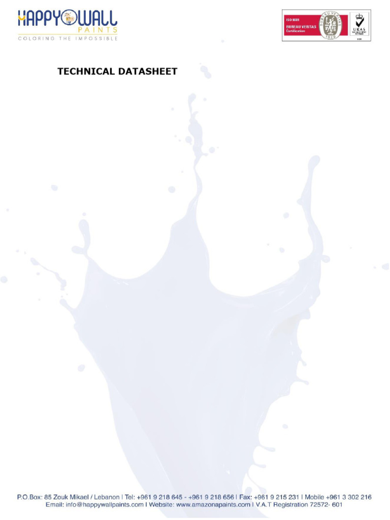 Epoxy Primer Solvent Borne - 241025 - 133212 | PDF | Epoxy | Paint