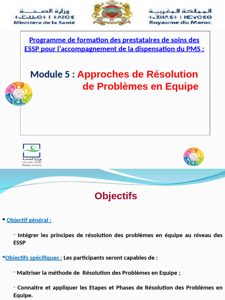 10.MODULE RESOLUTION DES PROBLEMES EN EQUIPE - SUITE | PDF | Accouchement | Risque