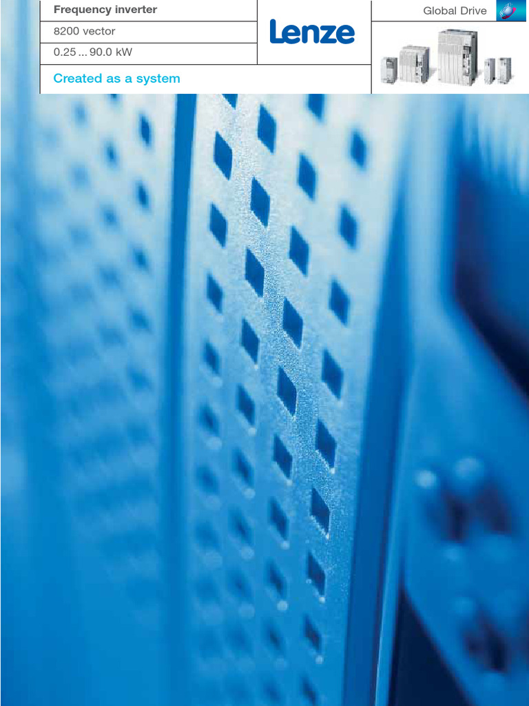 Lenze 8200 Vector Series Manual | PDF | Electric Motor | Power Inverter