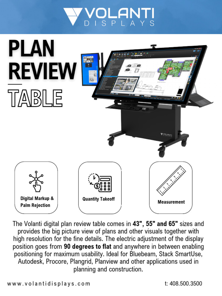 Plan Review Table Brochure-5 | PDF | Electronics | Film And Video ...