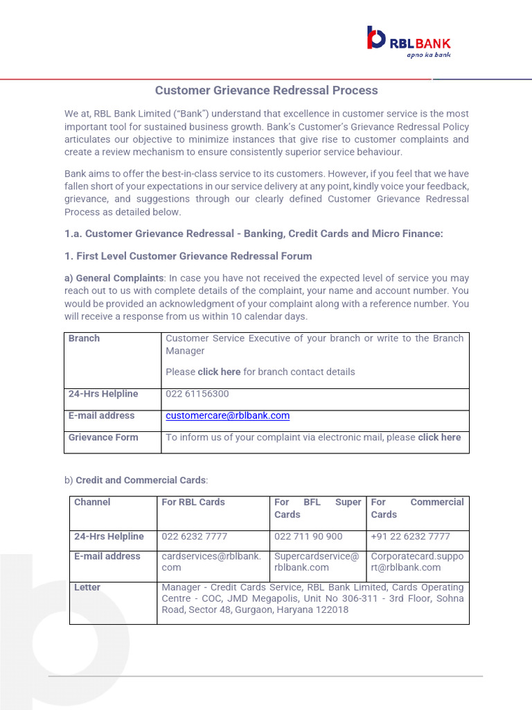 customer-grievance-redressal-process-banking-credit-cards-and ...