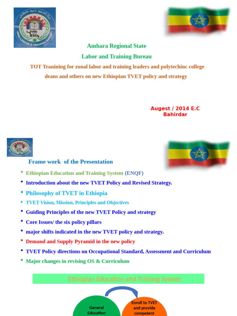 1 - New TVET Policy Strategy Diressie | PDF | Vocational Education ...