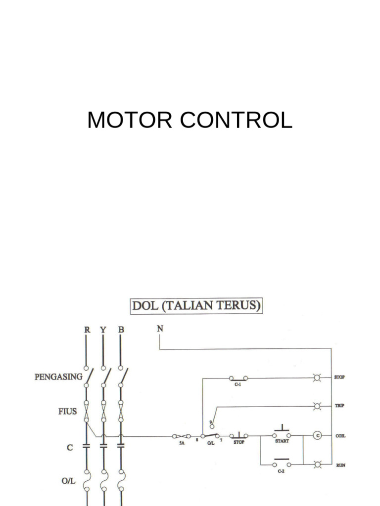 Motor Control Circuit | PDF