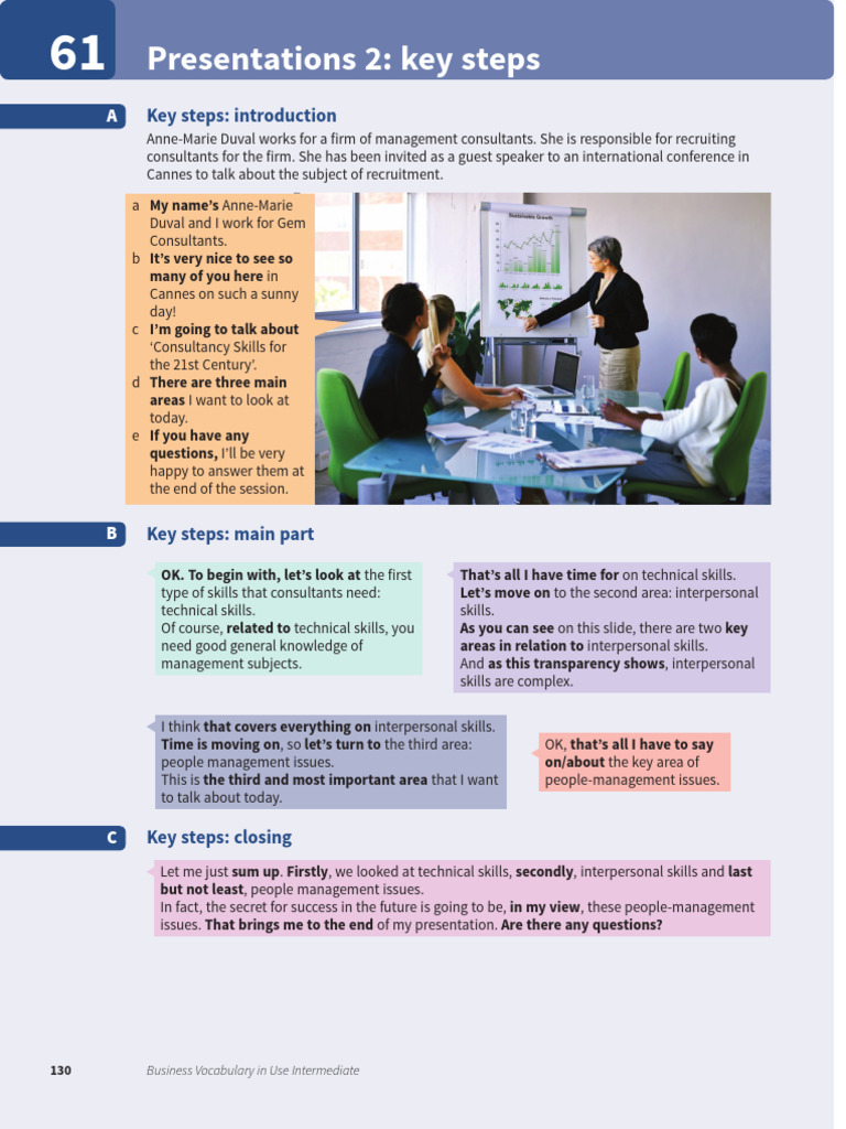Key Steps for Effective Presentations | PDF