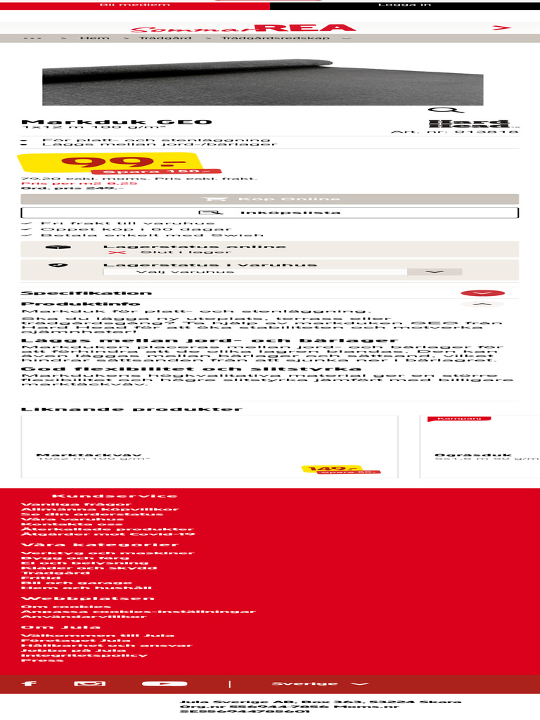 Markduk För Platt - Och Stenläggning HARD HEAD | PDF