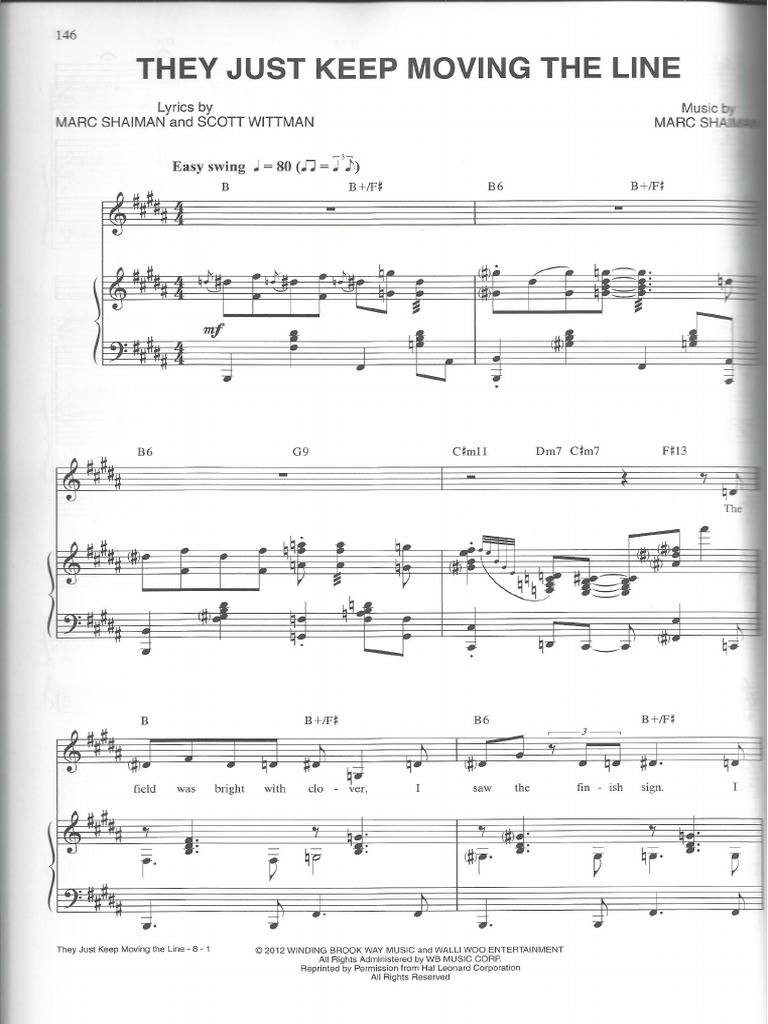 They Just Keep Moving The Line - SMASH | PDF