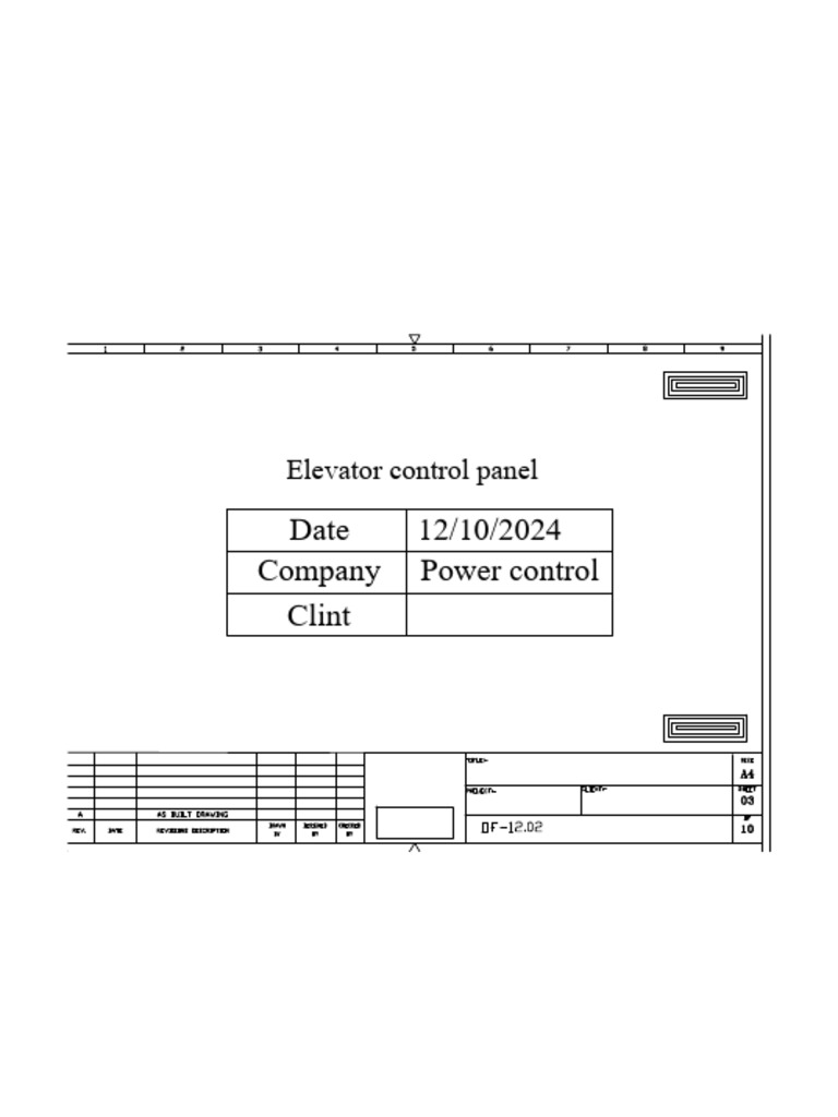 Elevator Control Panel Guide | PDF | Power Inverter | Inductor