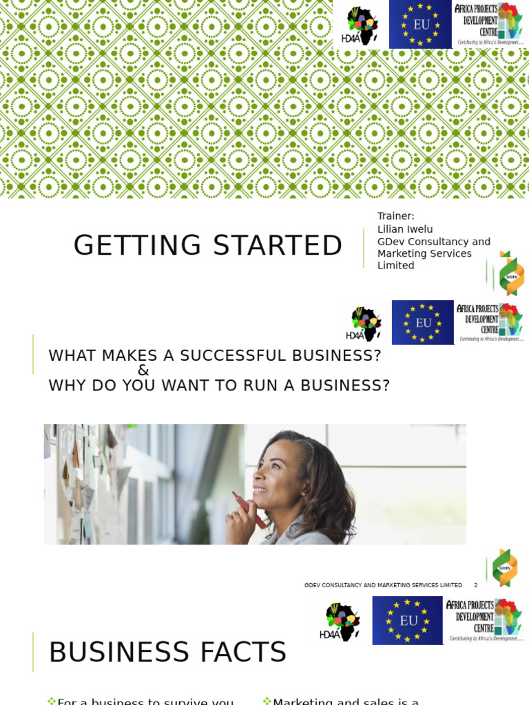 Getting Started | PDF | Marketing | Business Model