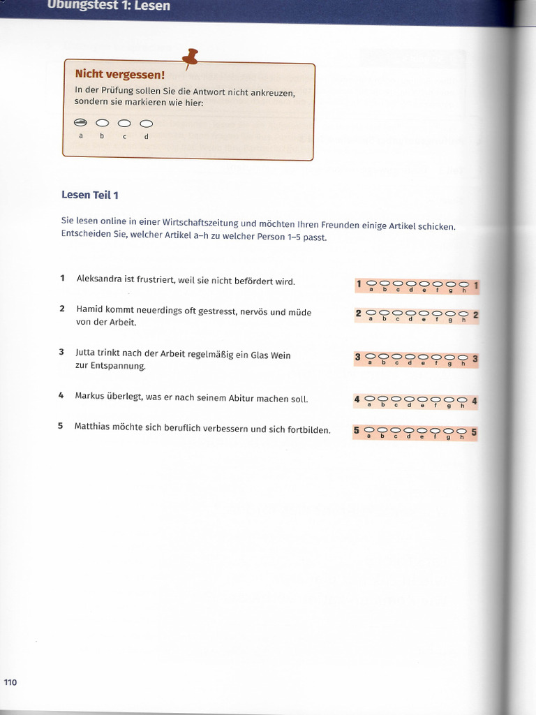 Telc Testtraining | PDF