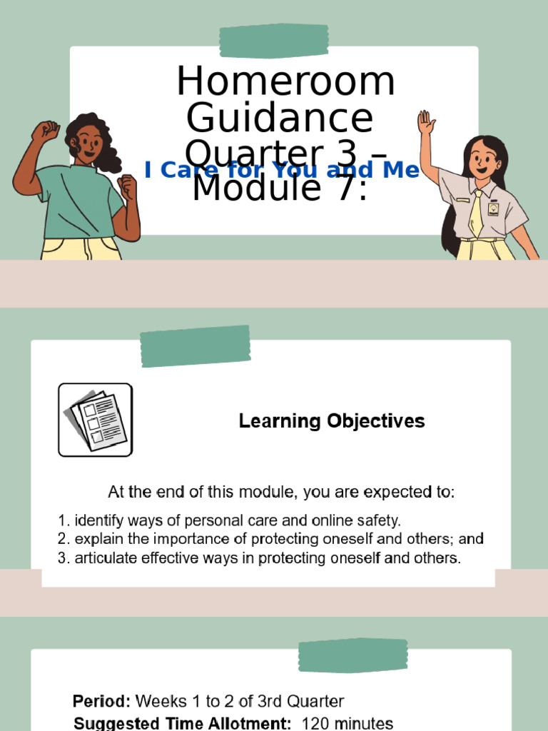 Homeroom Guidance Quarter 3 Module 7 | PDF