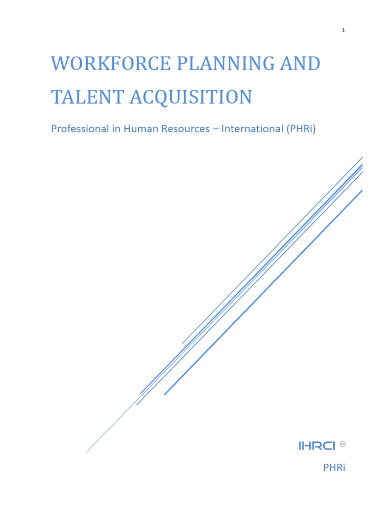 2025 PHRi Workbook Module 2 Preview | PDF | Recruitment | Industrial ...