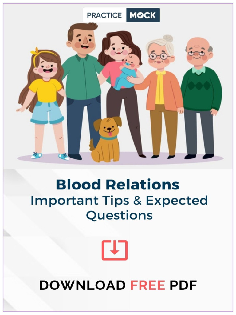 Blood-Relations Fully Explained | PDF | Family