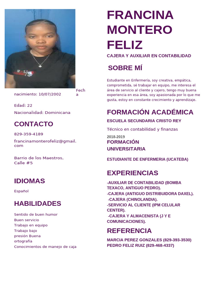 Francina Montero F. | PDF