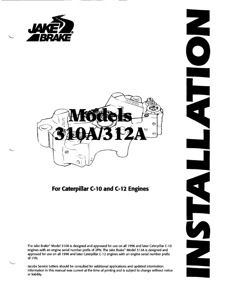 Caterpillar 3406B/C Engine Brake Set Frontier Truck Parts, 46% OFF