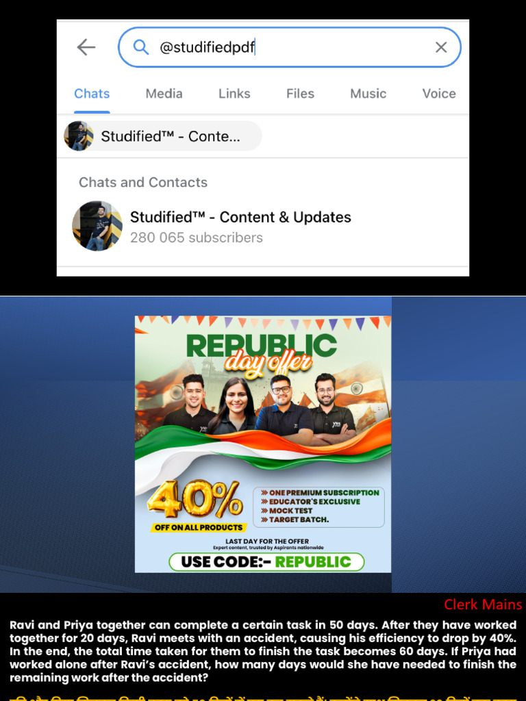 Time and Work Maths Hero PRO Without Annotations | PDF