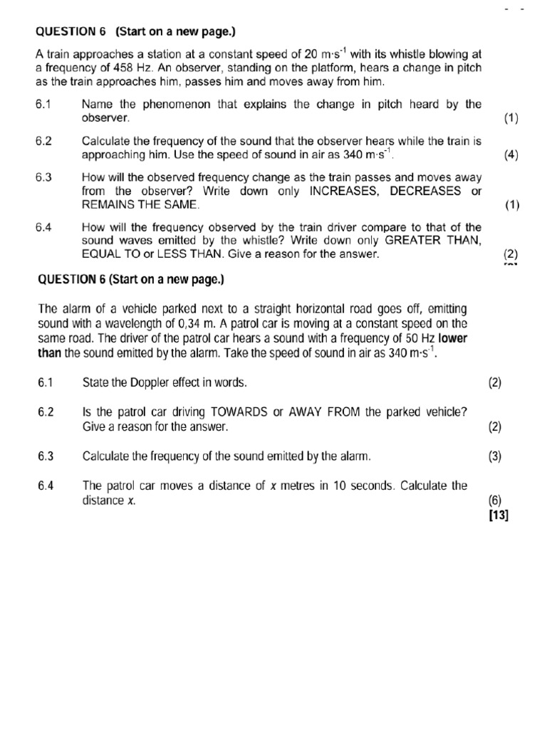 Doppler Effect | PDF