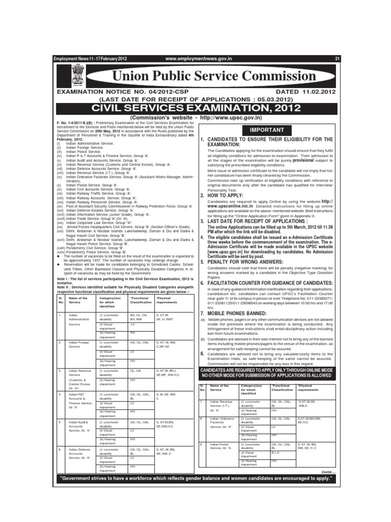 Civil Services | PDF | Law