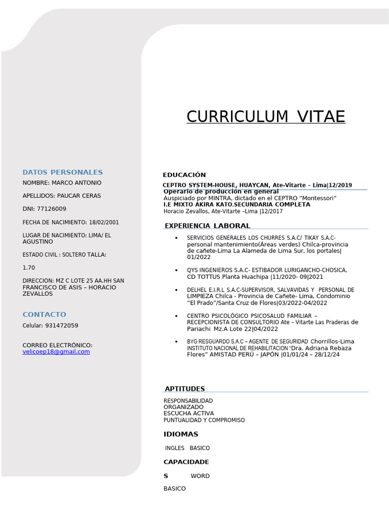 cv88 | PDF