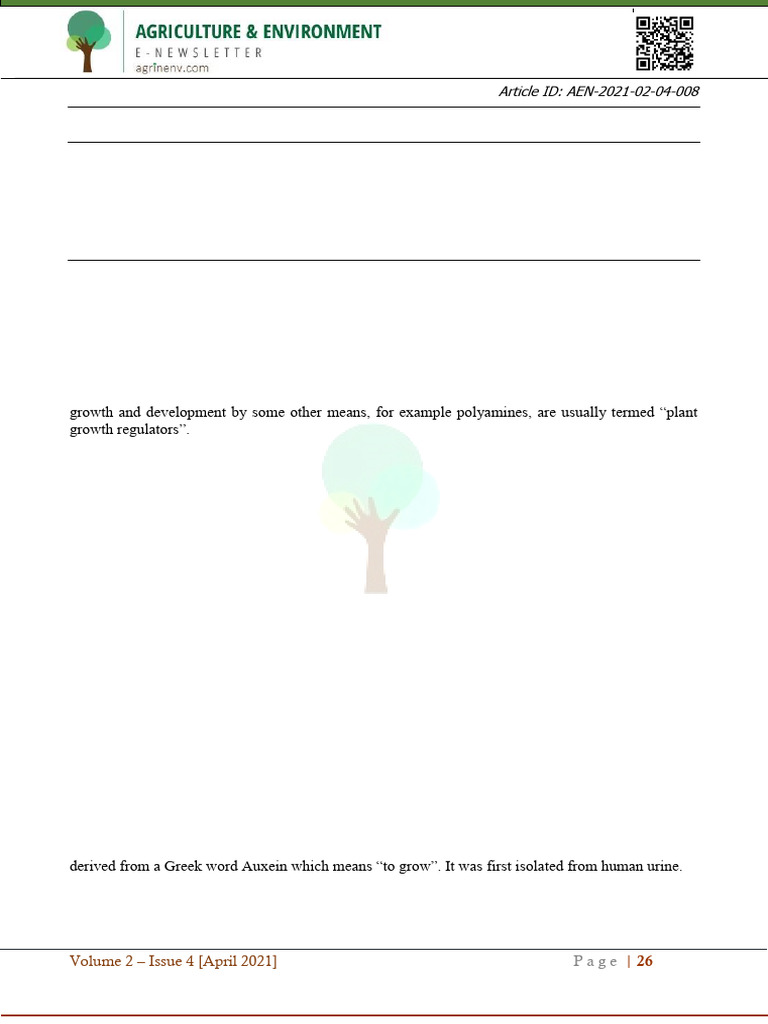 Csc 221 Plant Growth Regulators | PDF | Plant Hormone | Auxin