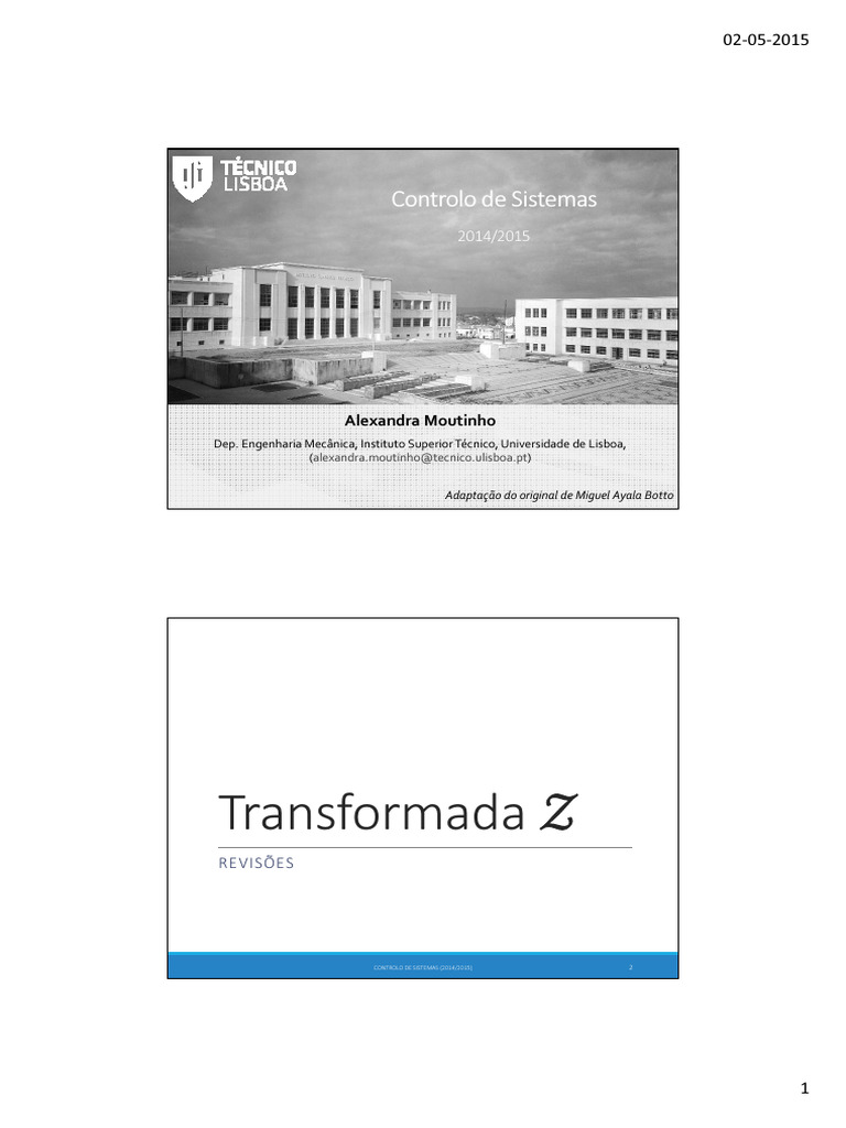 Transformada Z | PDF