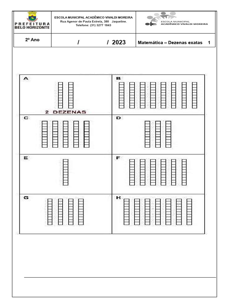 ATIVIDADES MAT FEV 2 | PDF | Matemática