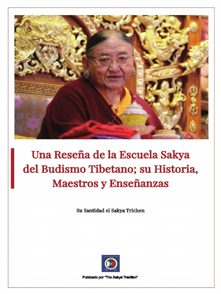 Una Reseña de La Escuela Sakya Del Budismo Tibetano: Su Historia, Maestros y Enseñanzas | PDF ...