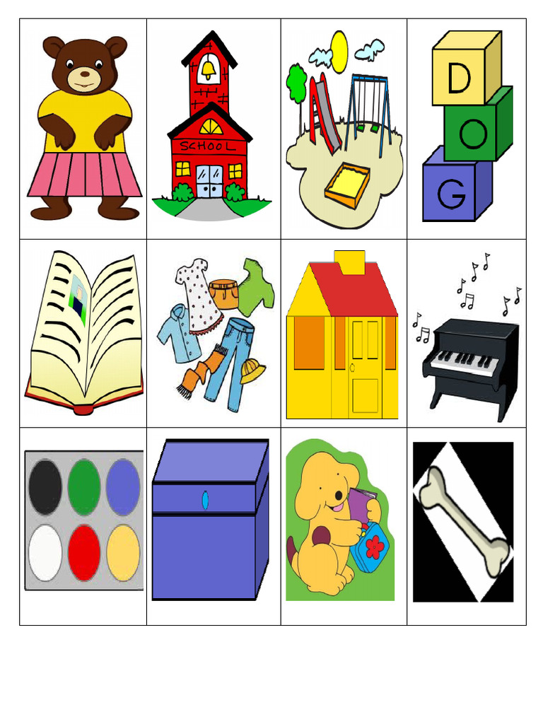 Spot Goes to School Memory Game | PDF