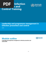 WHO Infection Control Risk Assessment Tool | PDF