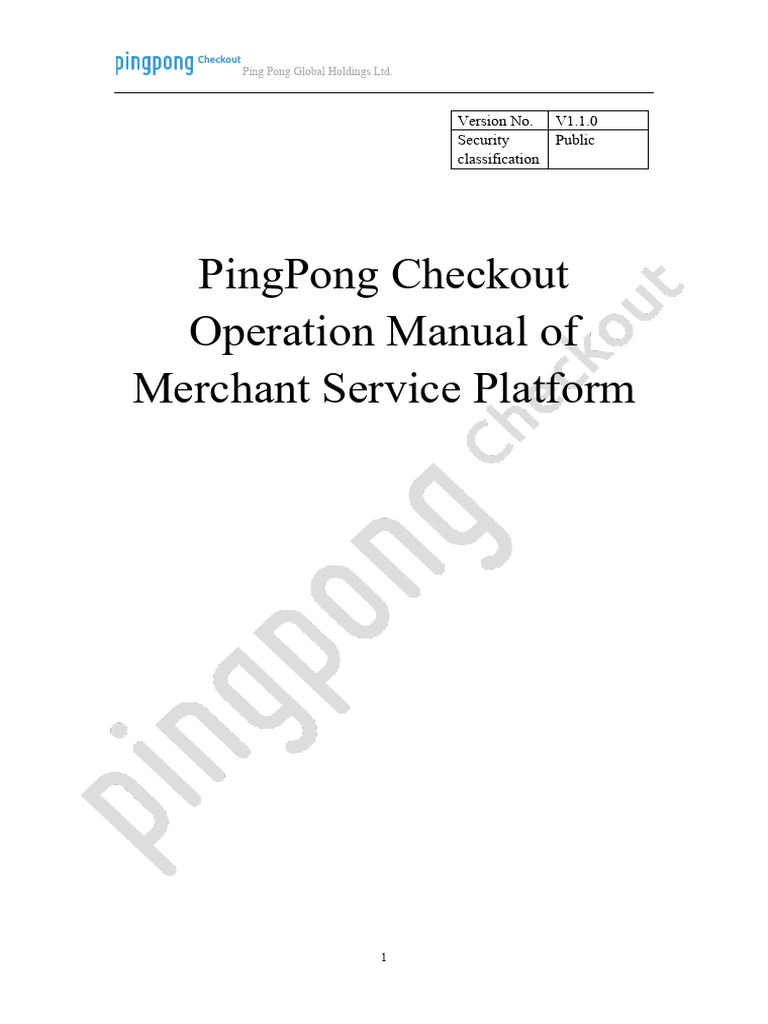 Merchant Admin Operating Guide | PDF | Websites | Password