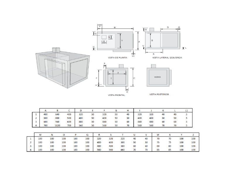 HOJA TECNICA DE CAJA VAV PARA CREACION DE FAMILIA MEP | PDF