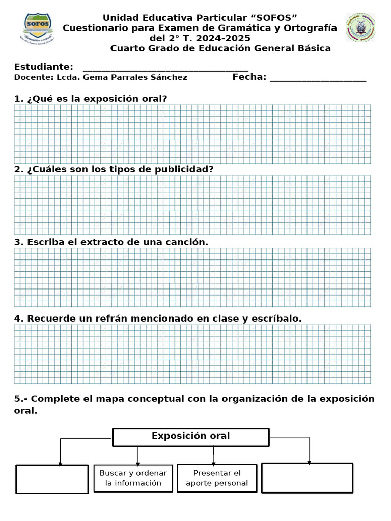 Cuest.-Ex.-4to 2 | PDF