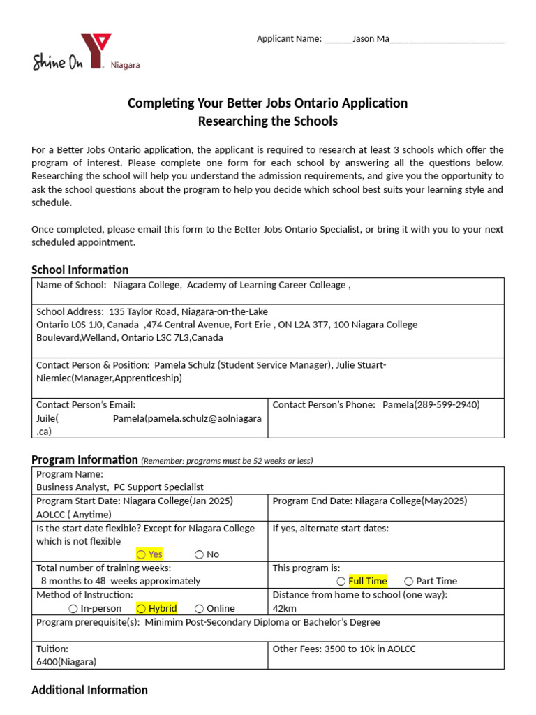 BJO School Research | PDF