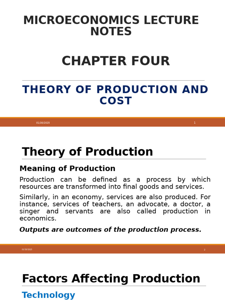 CH 4 Production and Cost | PDF | Economics | Economies