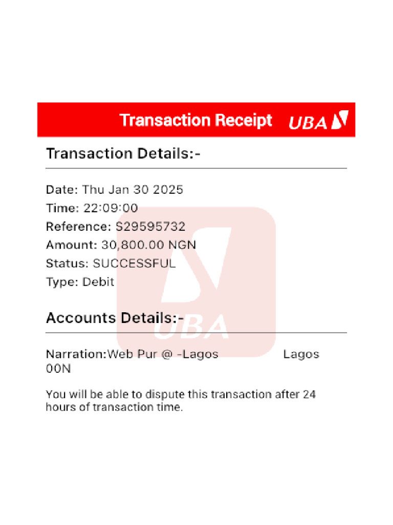 Course Payment Transaction-receiptThu Jan 30 2025 | PDF
