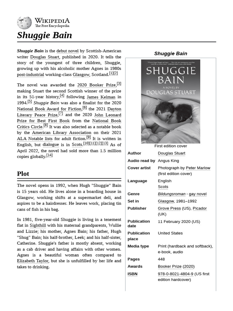 Shuggie_Bain | PDF | English Language Literature