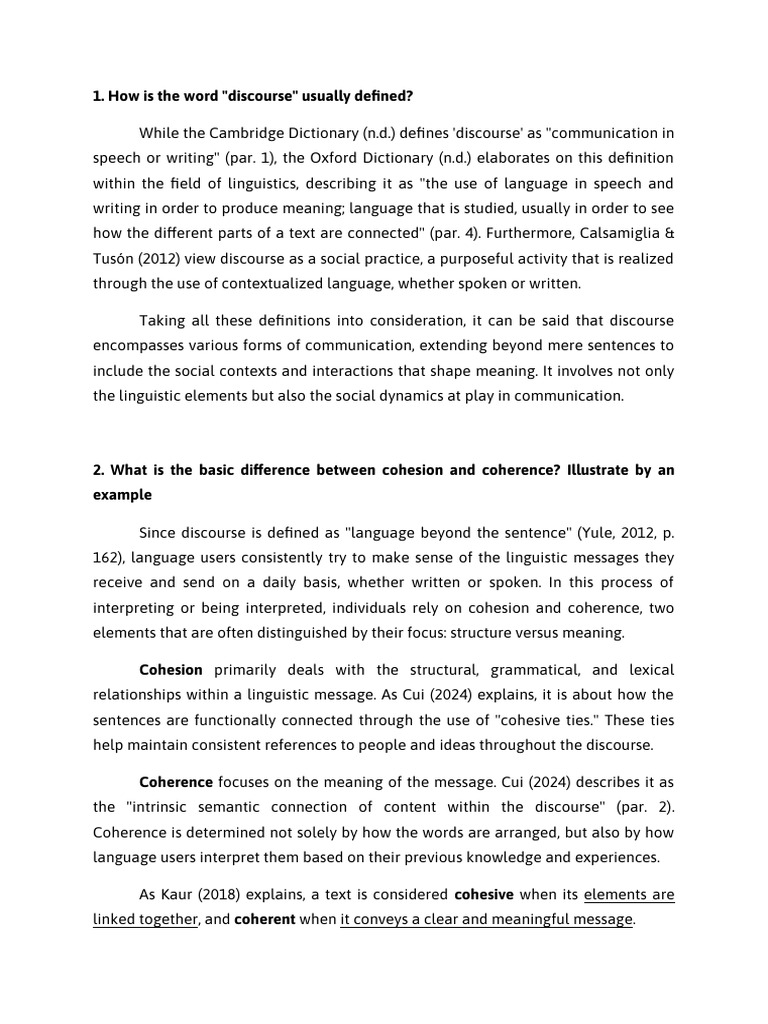Infographic - Discourse Analysis | PDF | Semantics | Linguistics