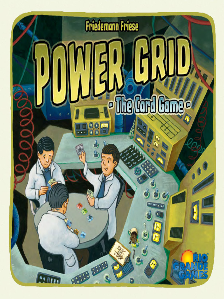 Power Grid Card Game Rules | PDF | Auction | Natural Gas